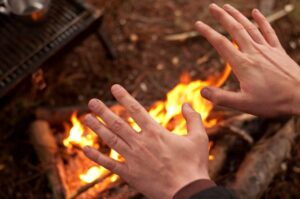 The Fire Triangle : Fuel Heat Oxygen